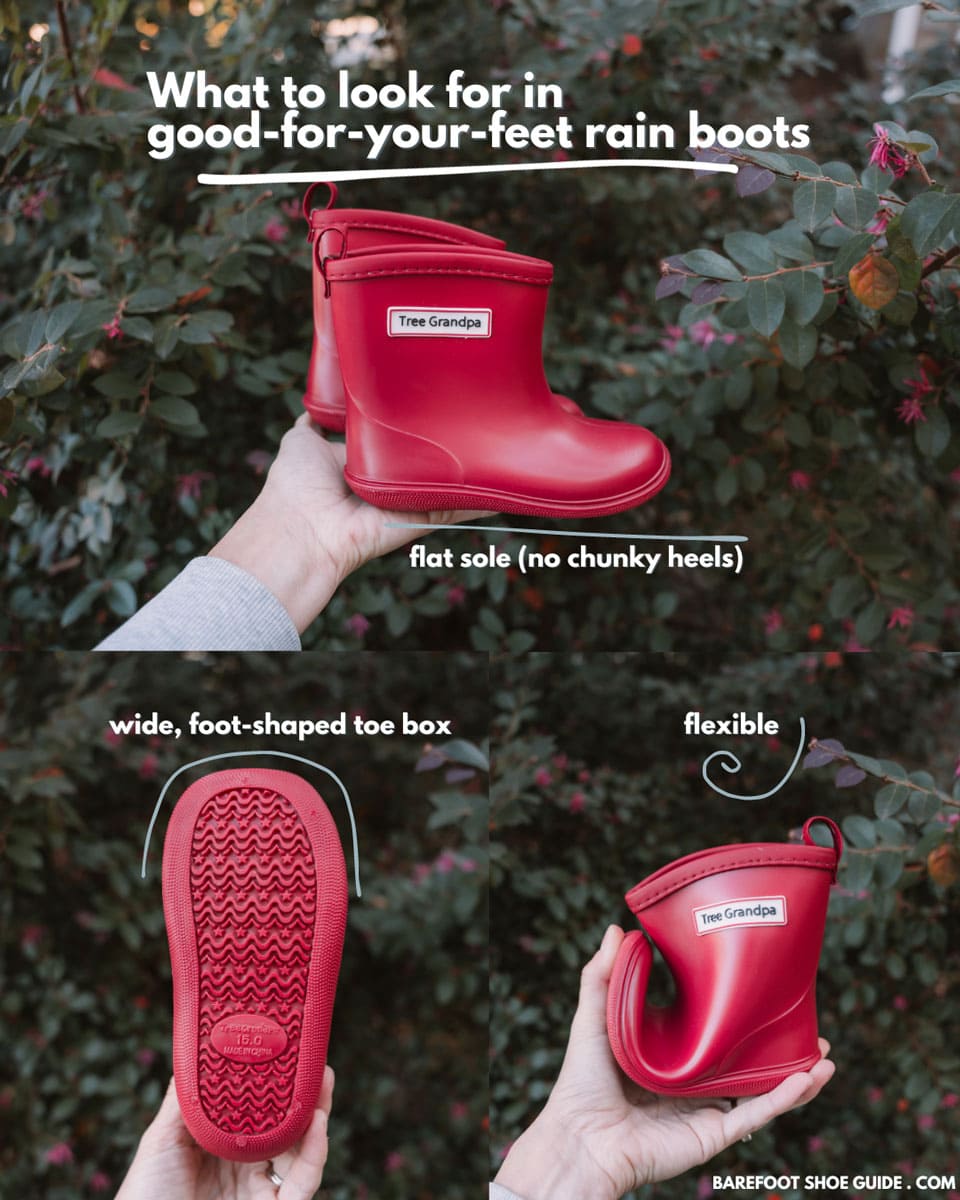 Best Rain Boots for Kids and Toddlers: Flat, Flexible and Wide
